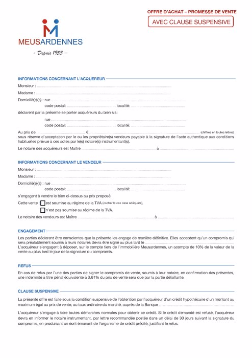 MEUSARDENNES - Documents téléchargeables